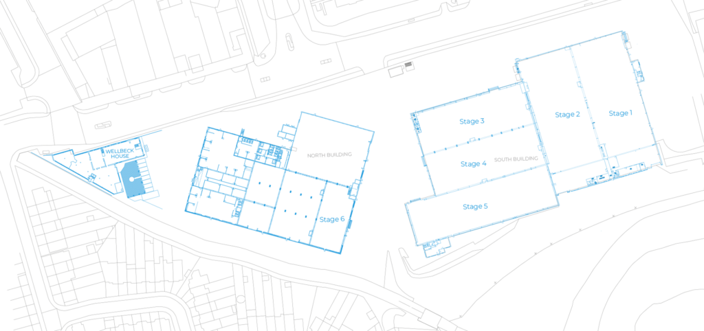 Stages – The Wharf Studios London